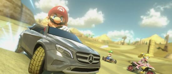 Nintendo le da a Mario un Mercedes-Benz GLA para que salve a la ...