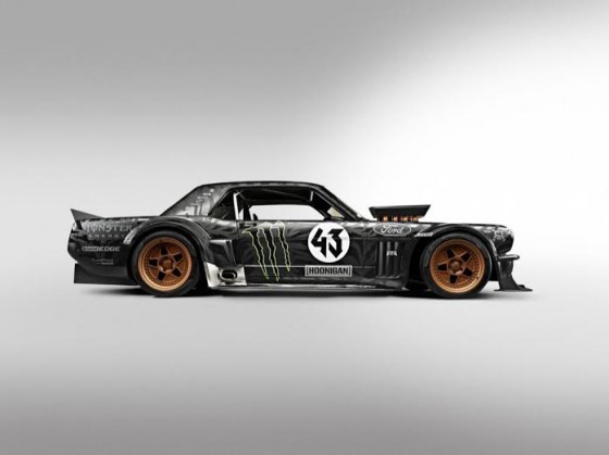 El auto de Ken Block para la Gymkhana 7 es un desquiciado Ford Mustang ...